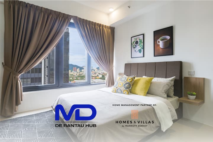Warm, Cozy Studio @ Macalister | Near Komtar - Pulau Pinang