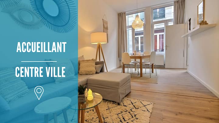 Appartement Accueillant Et Douillet I Chez Jean 3 - Liège