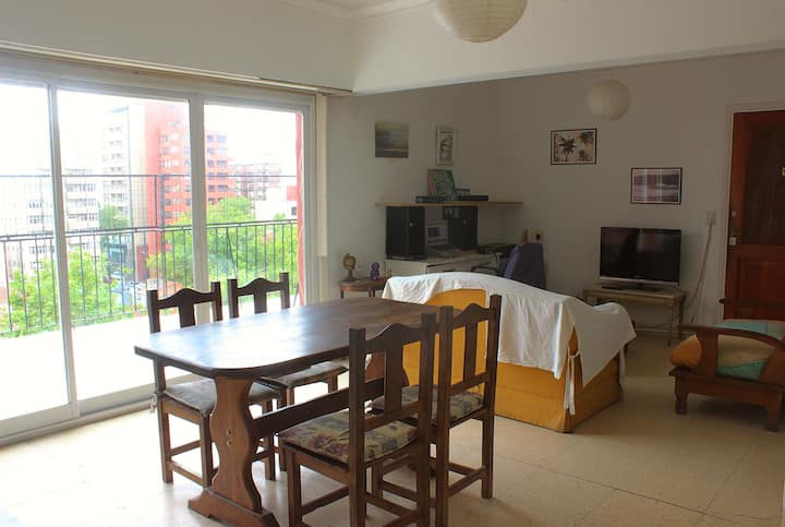 Depto Con Balcón Terraza A 3 Cuadras Del Mar - Mar del Plata