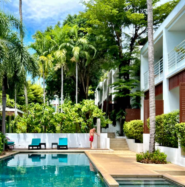 Comfy House, Two Pools In Tropical Setting - Ko Samui