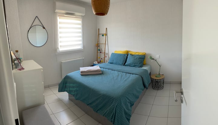 Chambre Chez L'habitant Dans Maison Calme - Albi