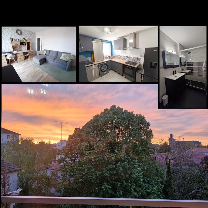 T2 Avec Balcon~calme Et Confort - Nancy