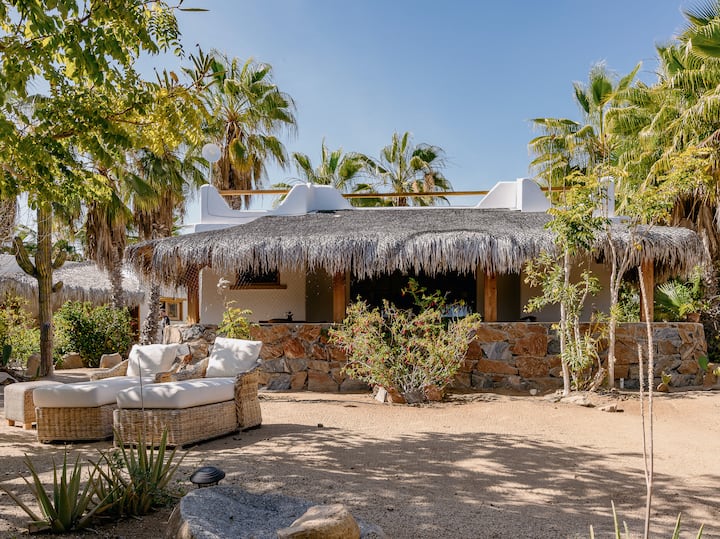 Villa Gardenia - Oceanfront Casa Cactus - Todos Santos