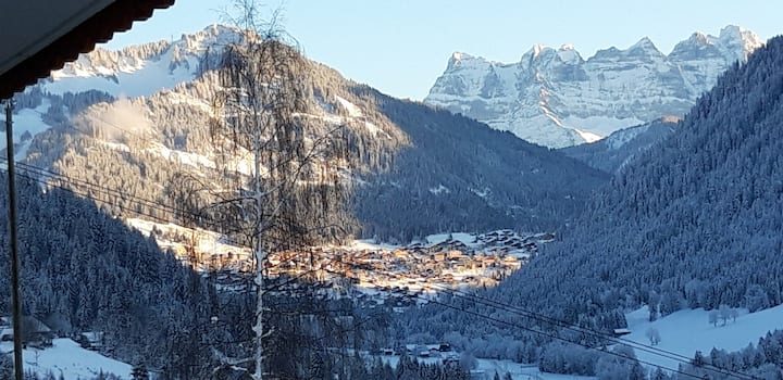 La Chapelle-d'abondance, Home With A View. 8 Pers - Châtel