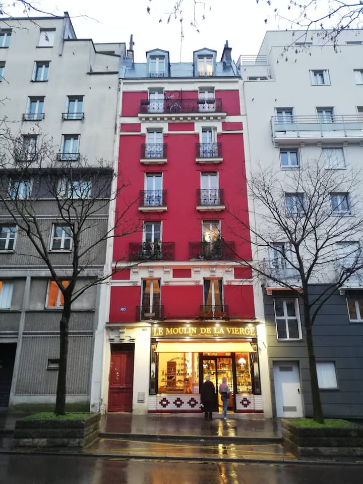 Agréable 40m2 Tout éQuipé à Pernety - Paris