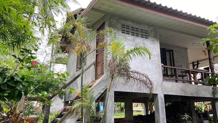 Sunny Aircon Home On Stilts. 180 Degree Porch (W4) - Ko Pha Ngan