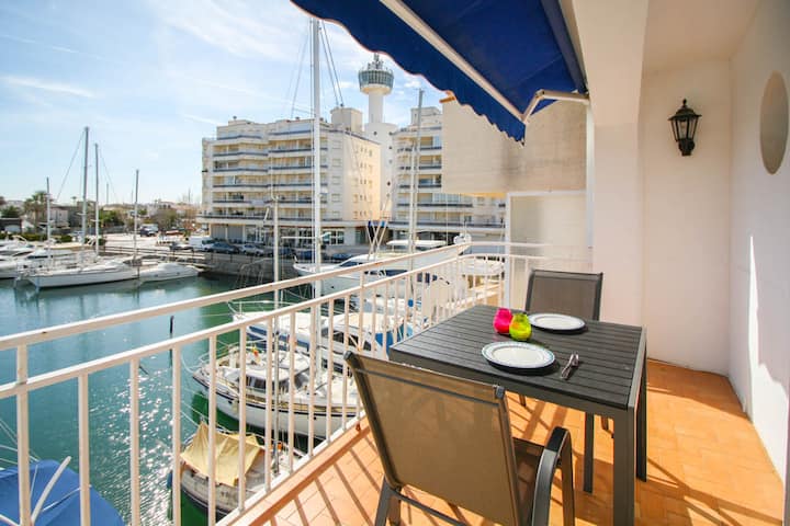 Apartament "Cap Norfeu" Amb Vista Canal Pl.2 - Ampuriabrava