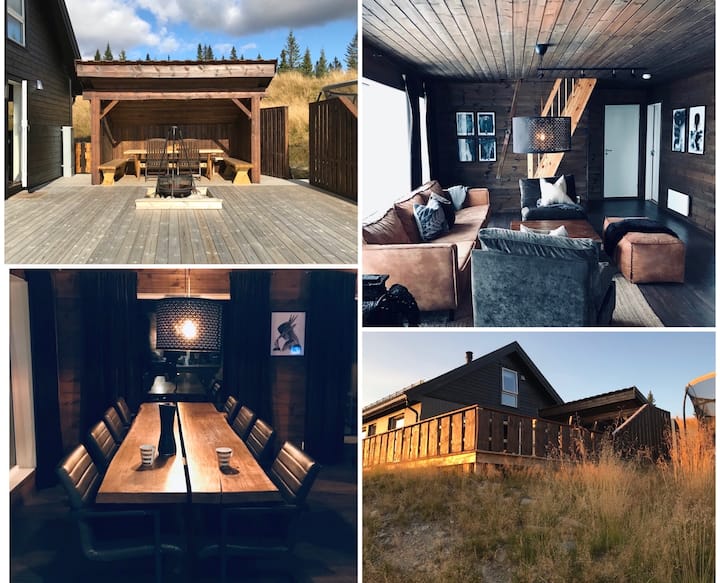 Modern Family Cabin With Great View. Ski Inn/out - Norwegen