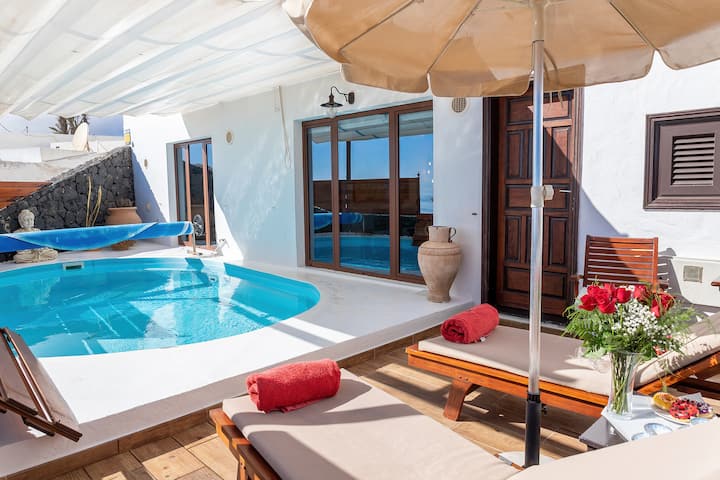 Finca La Casita - Private Pool, Jacuzzi And Sauna - Puerto del Carmen