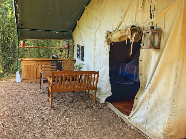 Safari Lodge Tent With A View - Arles-sur-Tech