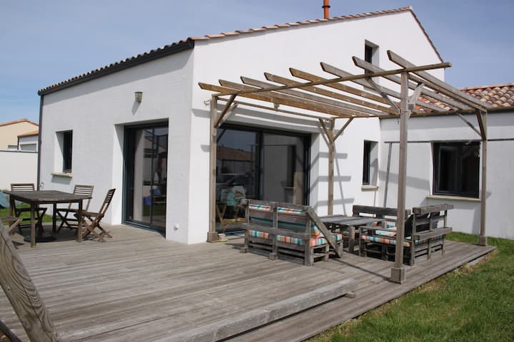 Maison Familiale Récente-5 Pers-115m²-proche Océan - Brem-sur-Mer