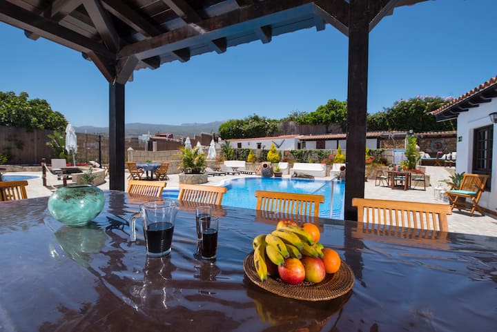 Casa Con Piscinas Increibles Wifi Gratis - Tenerife