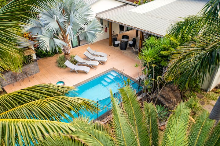 Villa, Piscine Chauffée, Jardin Tropical St Gilles - Saint-Gilles les Bains