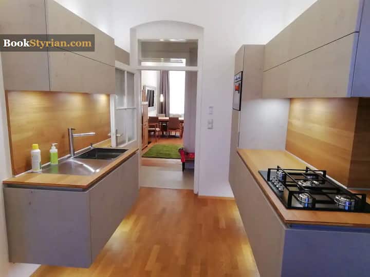 Bookstyrian Wohnung 1 Im Herzen Von Graz! - Graz