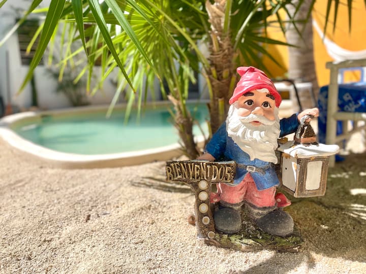 Iguana Studio. Vegan, Nature, Free Bikes & Beach - Playa del Carmen