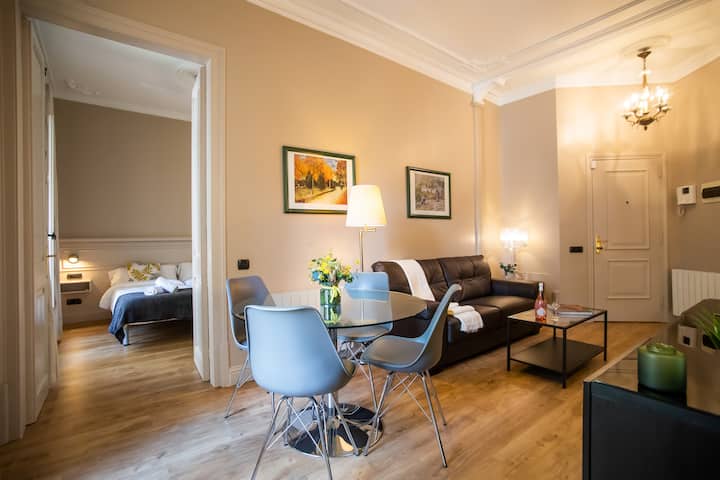 Central Apartment Fo 4 Guests (2 Bedrooms) G4 - Barcelona