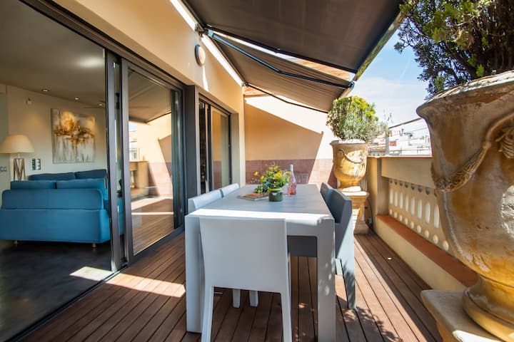 Central Luxury Penthouse 6 Guests (3 Bedrooms) Ag - Barcelona