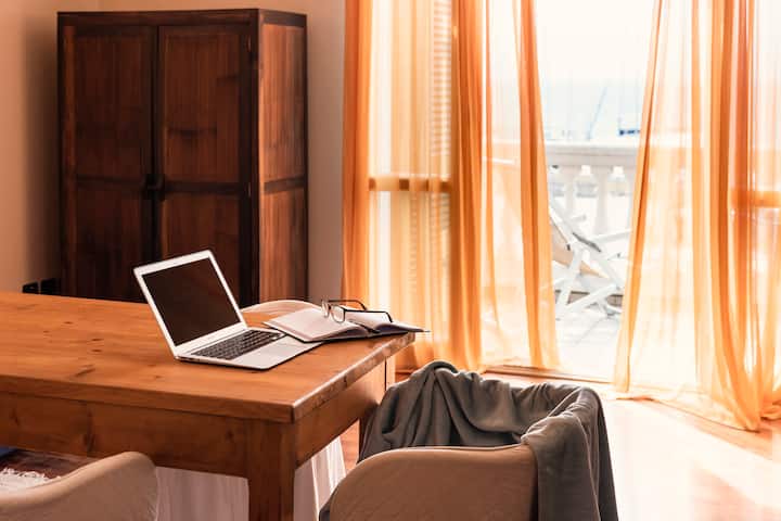 Suite With Sea View Balcony + Indoor Pool - San Vincenzo