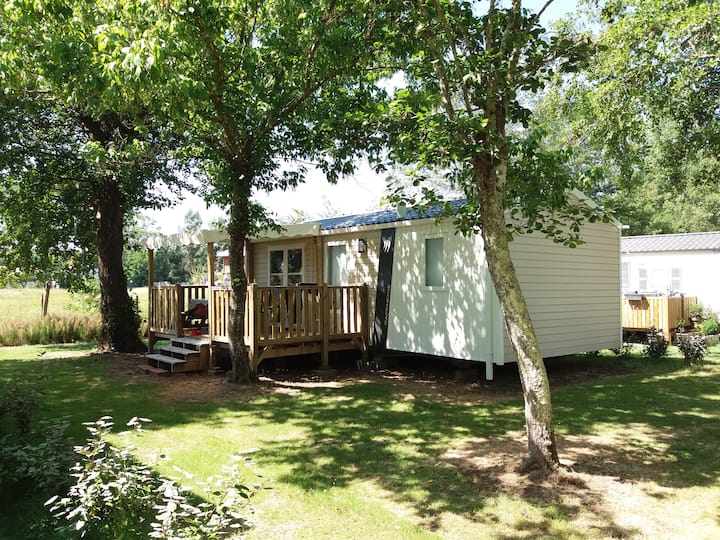 Mobil Home 2 Chambres Climatisé - Saint-Julien-en-Born