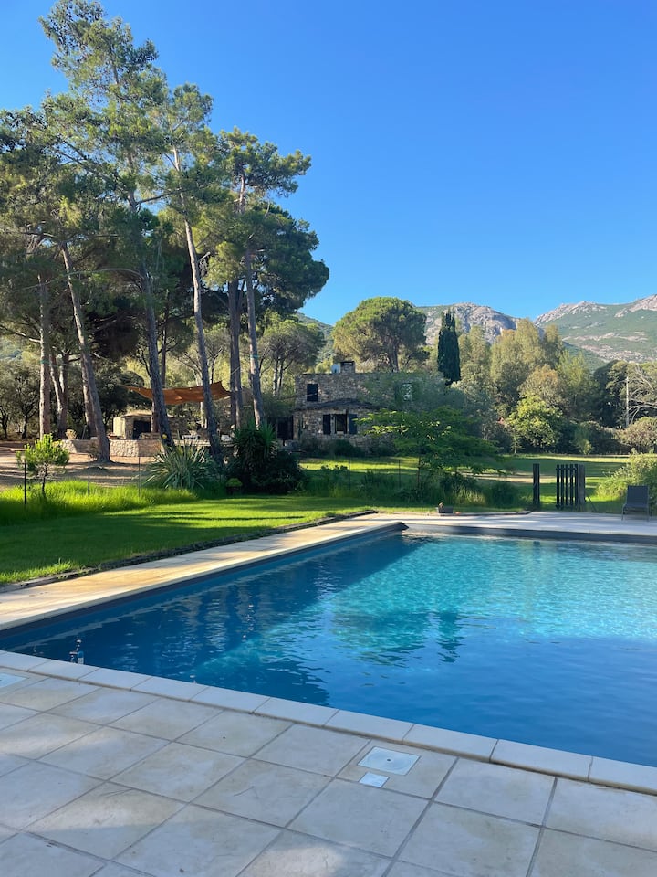 Superbe Villa En Pierres 15min à Pied De La Plage. - Calvi