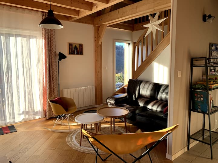 Chalet Las Abelhas | Vue | Randonnées | Ski | Lacs - La Bourboule