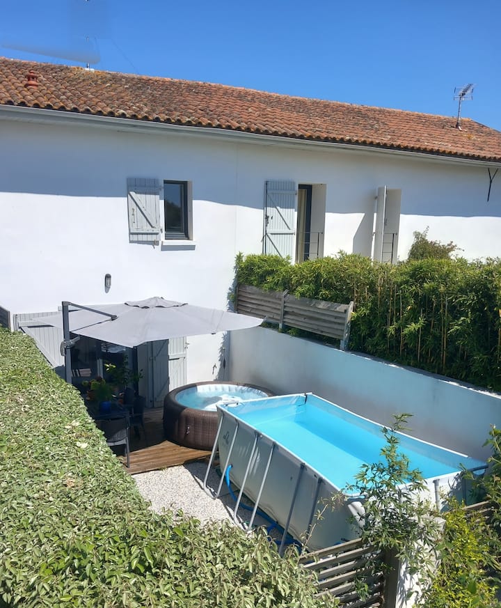 Maison De Ville, Piscine, Terrasse Et Jardin Privé - Bayonne