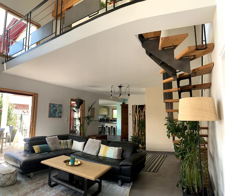 Maison 160m2 Avec Spa- Aperçu Mer- Idéale Familles - Saint-Jean-de-Luz