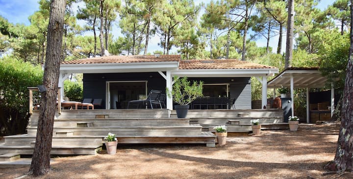 Belle Et Grande Maison à Piraillan - Cap Ferret