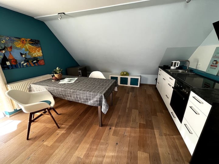 Spacious And Quiet Room With Kitchen - Ulm