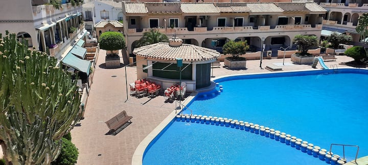 Appa 4pers Dans Rèsid (Solarium Privé Et Piscine) - Puerto de Mazarrón