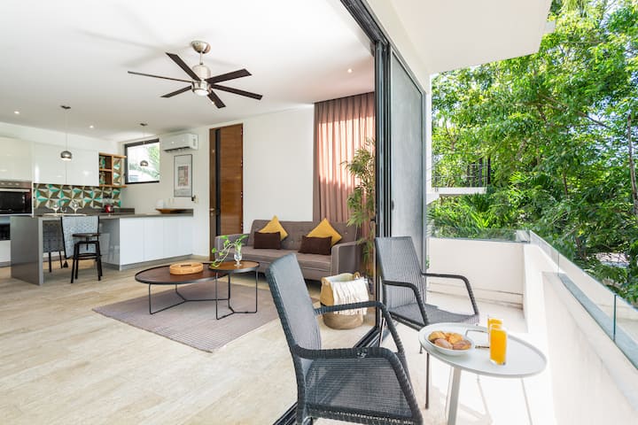 Comfortable Penthouse W/pvt Pool&rooftop+spa+gym ! - Tulum