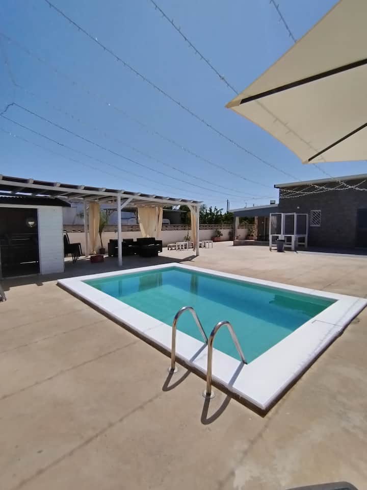 Villetta Con Piscina A Torre Ovo -Campomarino - Lizzano