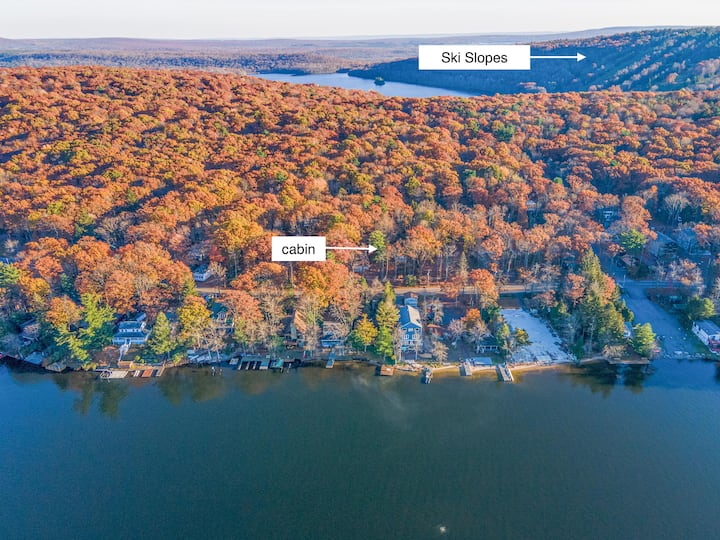 Lake Harmony Cabin 5mins To Ski - Lake Harmony, PA