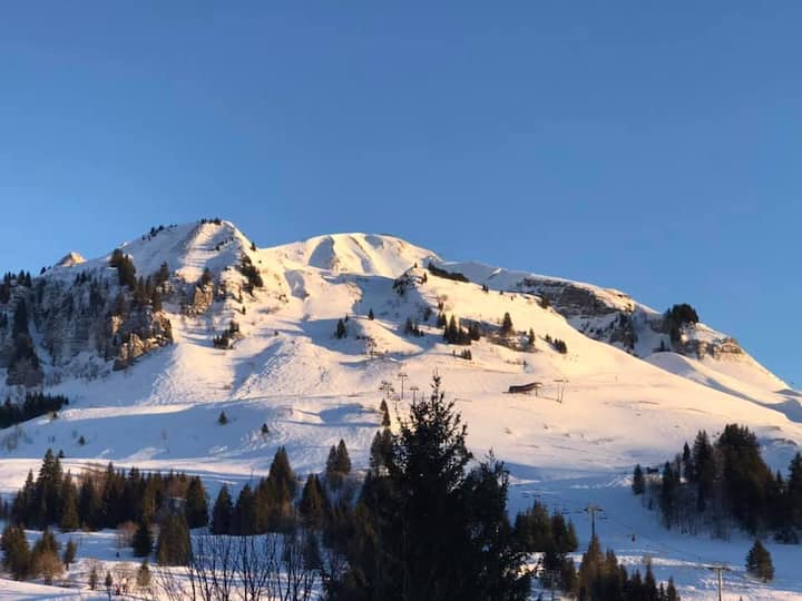 Studio Et Sa Grande Terrasse Vue Montagnes - Le Chinaillon