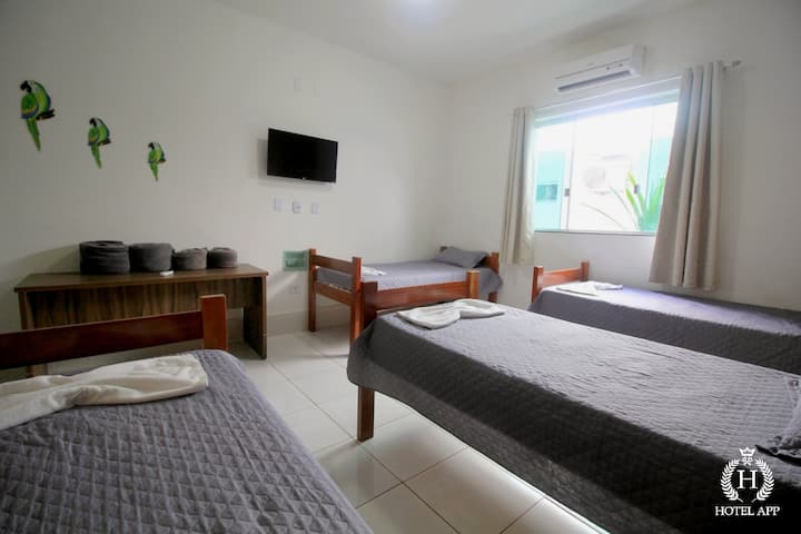 Aptº  101 - Acomodação Também Para Empresas. - Goiânia