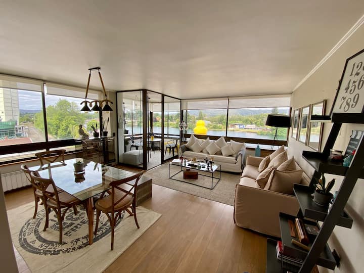 Departamento Primera Línea Costanera Valdivia - Valdivia