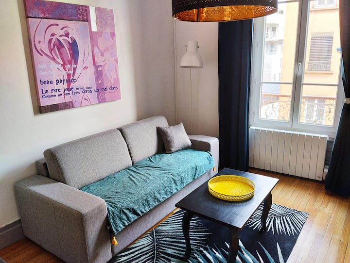 Joli Appartement Très Lumineux - Lyon Part Dieu Station