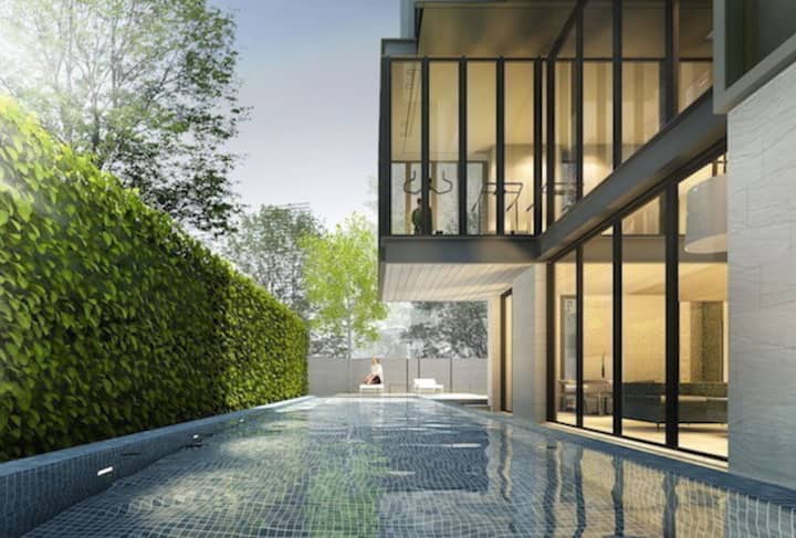 Elegant Appartement , 65 M2, 2 Ch., Bts Udomsuk - Bangkok