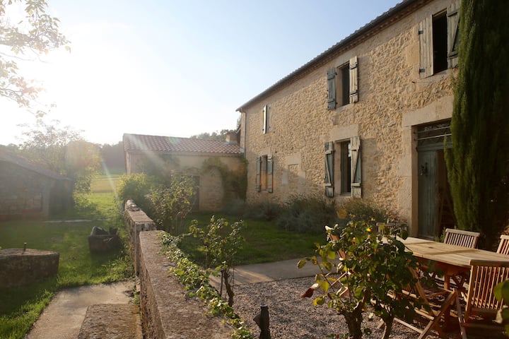 La Mestive: Rurale, Piscine, Bastide Dynamique - Roquebrune
