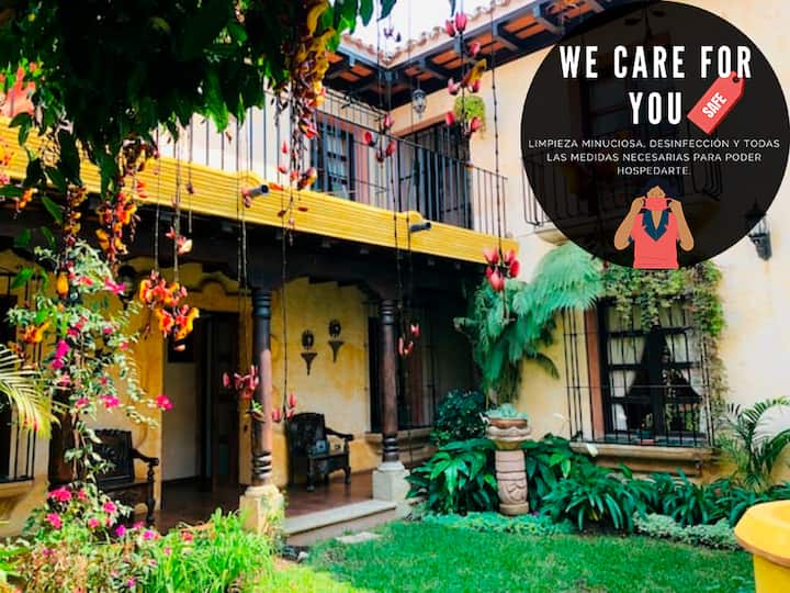 Colonial Dream Stay – Volcano Views For Groups - San Lucas Sacatepéquez