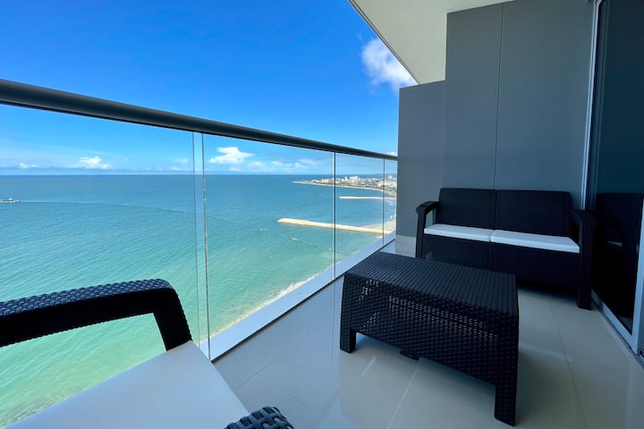 Beautiful 19th Floor Apt In Bocagrande-morros City - Cartagena, Colombia