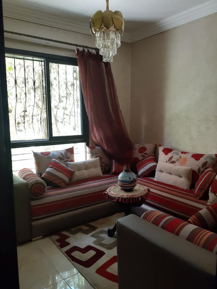 Bel Appartement à 5 Mn De Guéliz - Marrakesch