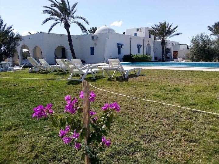 Dar Louise, Houch Sans Vis à Vis - Djerba