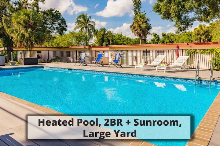 #4 Heated Pool+sunroom/office - Fort Lauderdale, FL