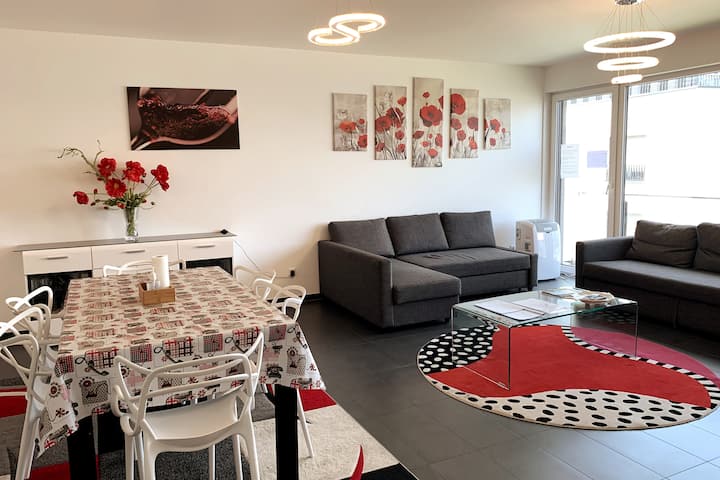 ♥ Spacious Luxury 2br Flat With ♥Netflix ♥Parking - Luxembourg