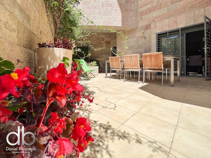 Fabulous 2br+garden - German Colony - Jerusalem