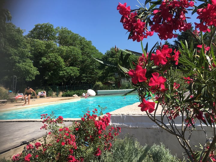 Vacances Au Vert Et Piscine Dans Un Seul Gite - Sauve