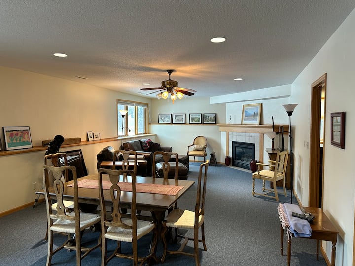 Clarke House Guest Level - Hidden Falls, Nerstrand