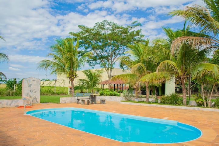 Chácara Verona¹, Grande E Próxima Ao Parque. - Olímpia