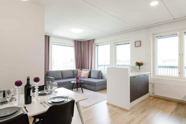 Flamingo/airport Luxury 2 Bedroom, Sauna, Balcony - Vantaa